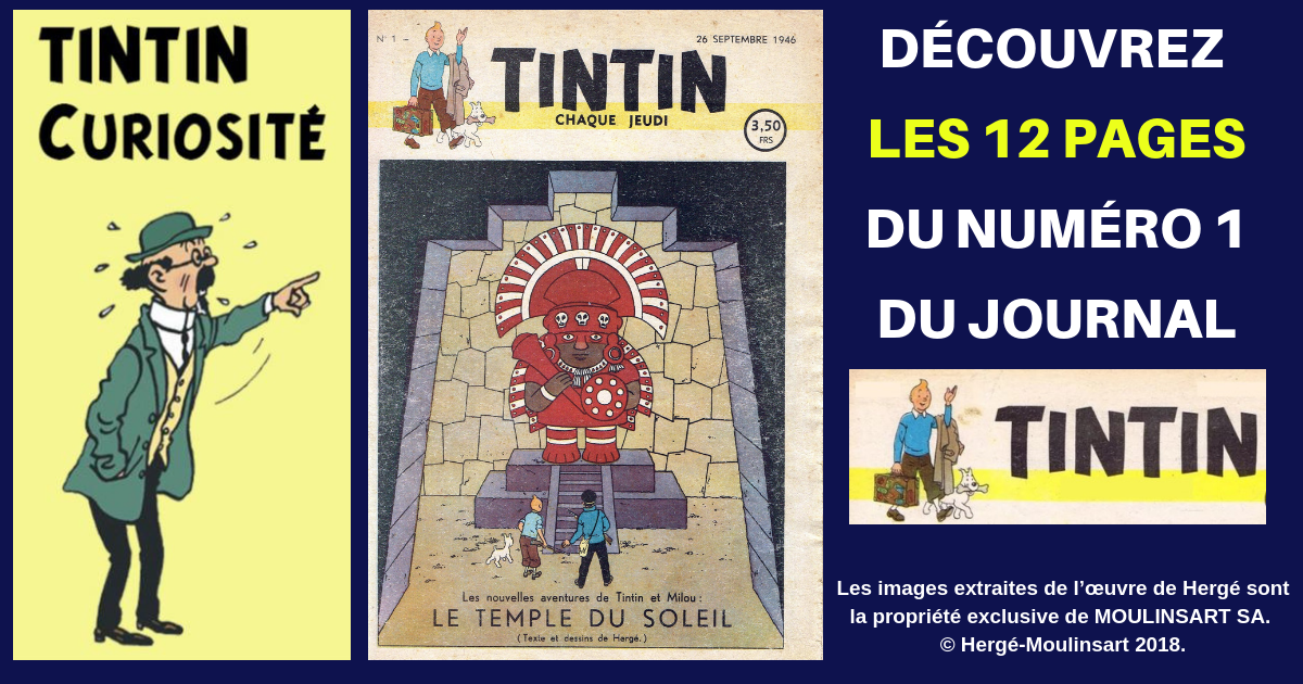 12 pages journal Tintin - TINTINOMANIA