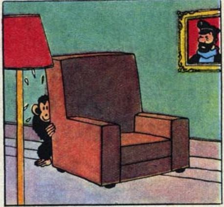 LE PORTRAIT DE HADDOCK CHEZ JO, ZETTE ET JOCKO !!! - TINTINOMANIA