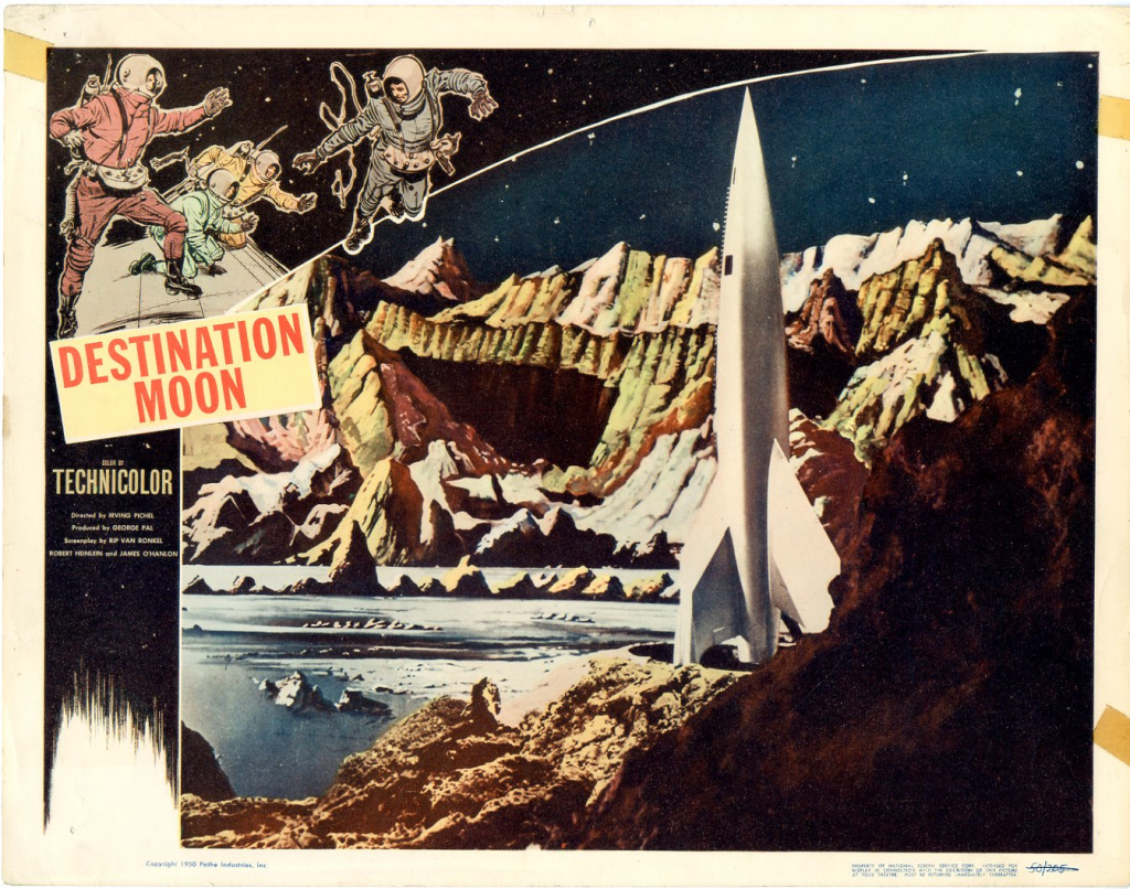 Film destination Moon - TINTINOMANIA
