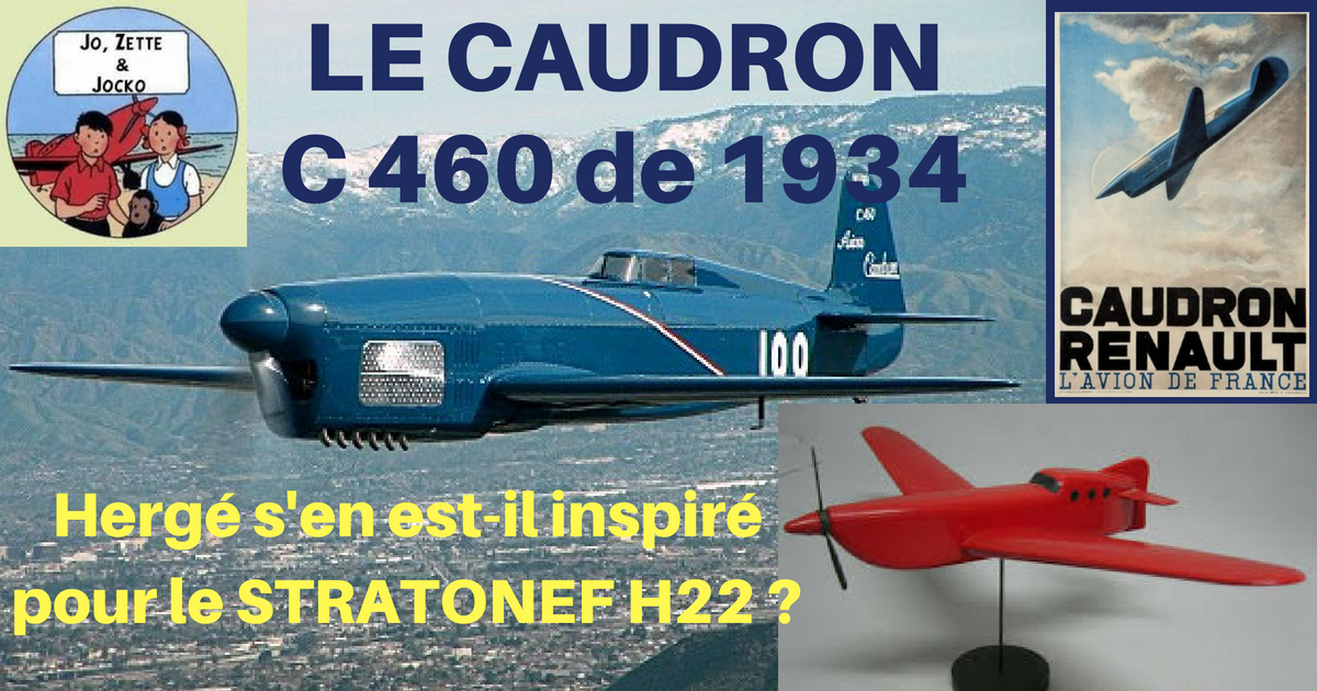 LE CAUDRON C460 - TINTINOMANIA