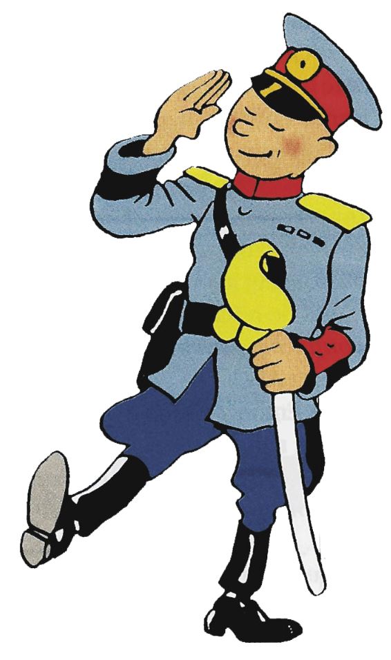 tintin colonel bourré - TINTINOMANIA