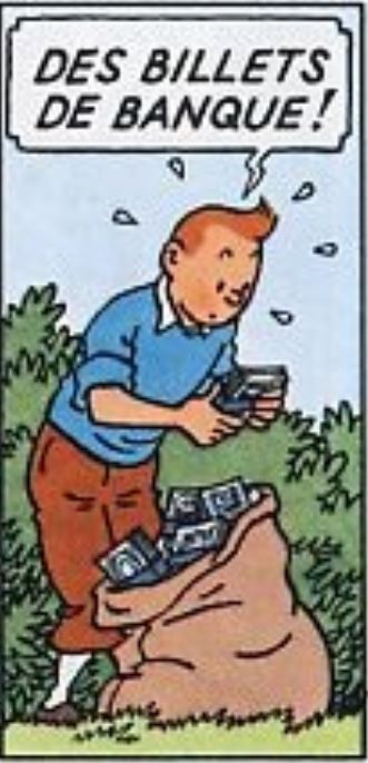 Billets de banques - TINTINOMANIA