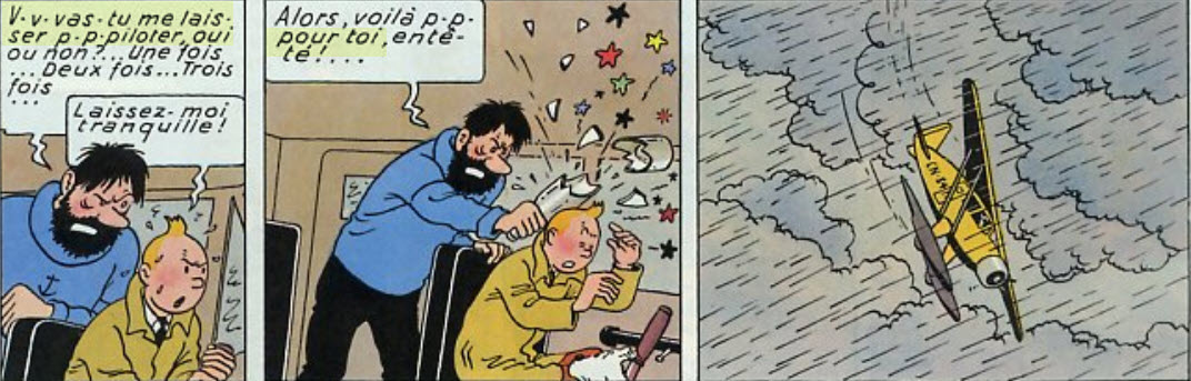 Haddock Hydravion - TINTINOMANIA