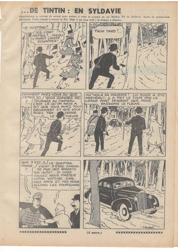 Tintin 2 PV 18 mazi 39 - TINTINOMANIA